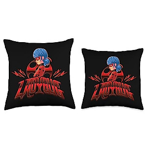 Miraculous Ladybug Glam Rock LB Throw Pillow