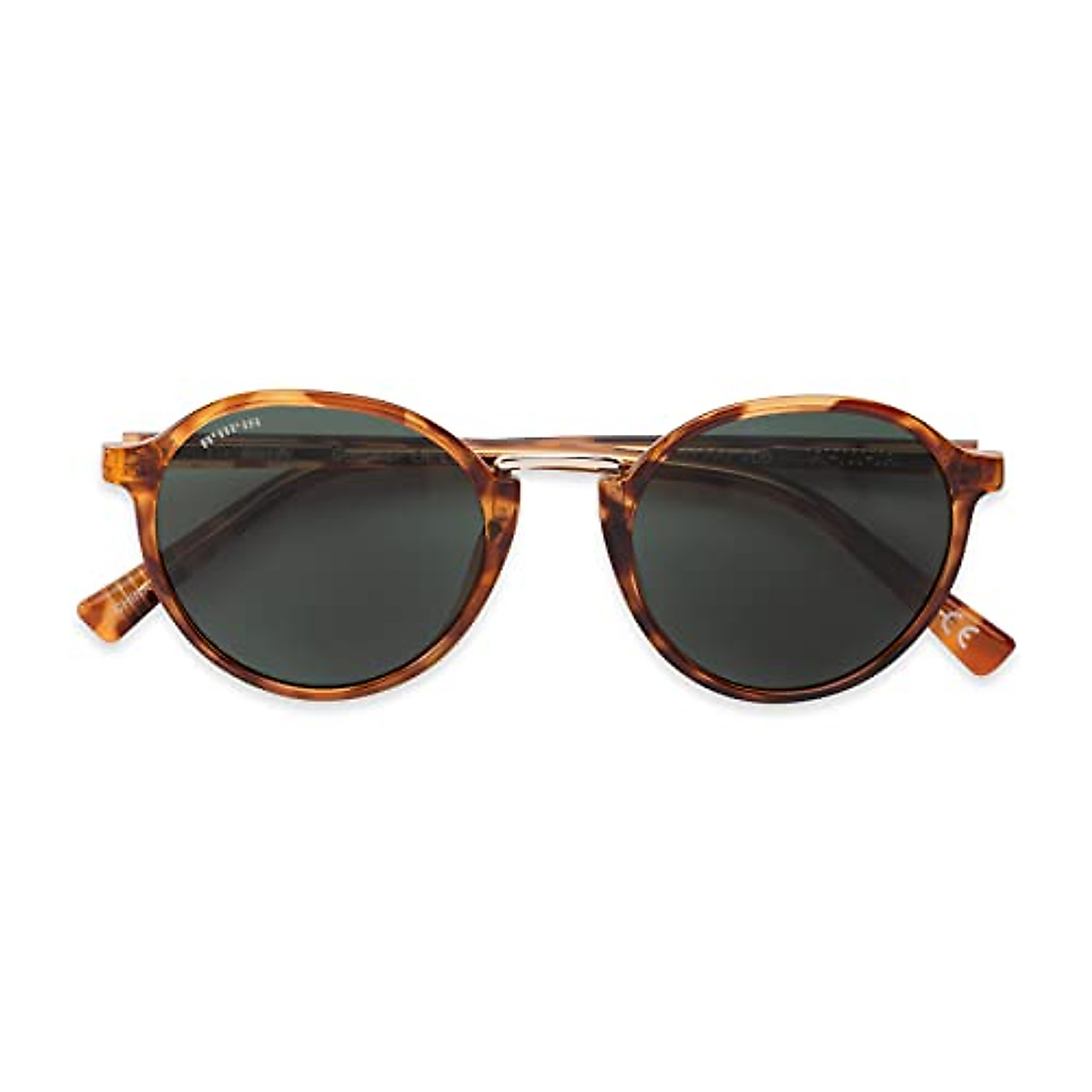 Foster Grant Sun Luv Summer of Love Round Sunglasses, Tortoise, 51mm