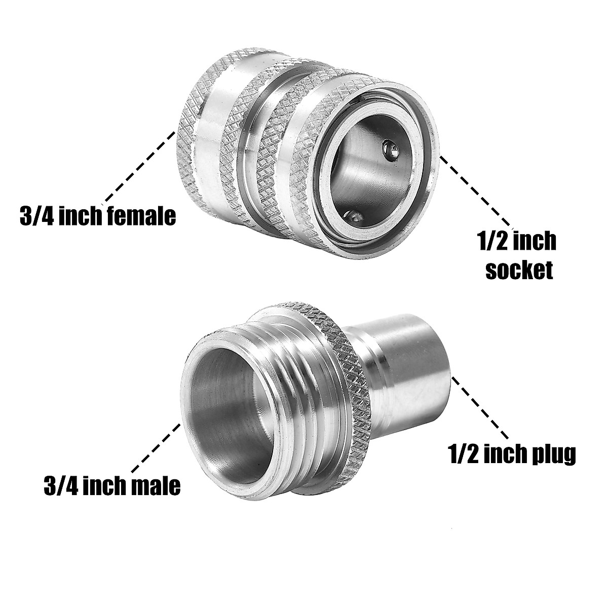 M MINGLE 14" Pressure Washer Surface Cleaner Attachment, Ultimate Pressure Washer Adapter Set