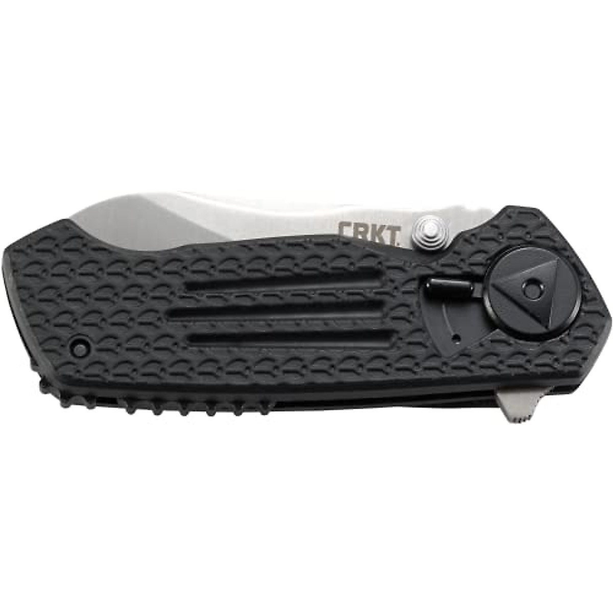 CRKT Prequel EDC Folding Pocket Knife: Take Apart Field Strip, Modified Tanto Blade, Flipper Open, Liner Lock, Nylon Handle, Deep Carry Pocket Clip 2420