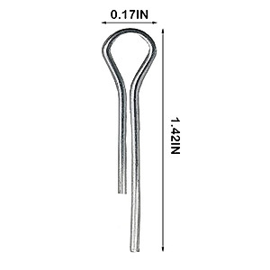neryera (30pack) Replacement 703063, 1668344, 1686806yp Simplicity or Snapper Shear Pins for John Deere Snow Thrower