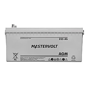 Mastervolt 62002250 Mv 12/225 Ah Agm Battery