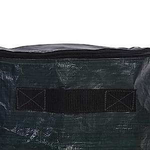 Mintata Collapsible Compost Bag, 2 Sizes Kitchen Garden Yard Organic Waste Compost Bag Environmental Friendly PE Growers Bags (Size : 3560cm)