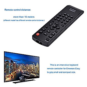 Universal Remote Control Replacement for Emerson LED and LCD Smart Digital TV Box Television Audio Voice Controller