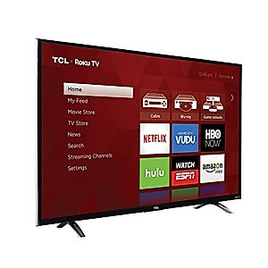 TCL 50UP130 50-Inch 4K Ultra HD Roku Smart LED TV (2016 Model)