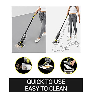 Kodahome Replacement Mop Pads for Shark Vacmop VM252 VM250 QM250 VM200 VM190 Disposable Hard Floor Vacuum Mop Pad Refills, for Daily & Polishing as Long Soft Microfiber (Gray 8 Count)