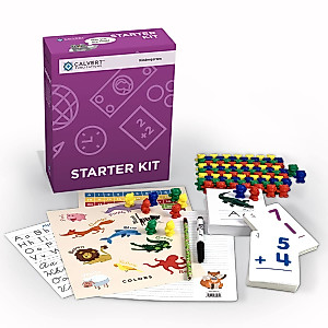 Calvert Kindergarten Starter Kit and Clubhouse Biggest Book of Math Practice