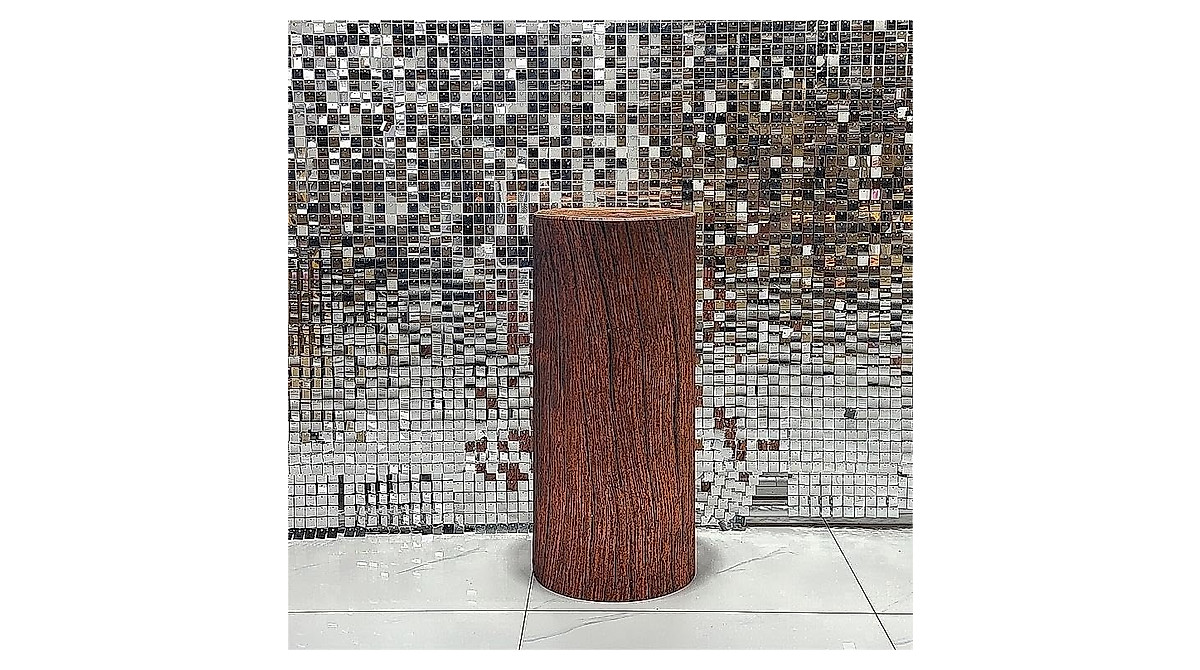 Vintage Wooden Pedestal Covers for Party Decor