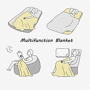 Custom Collage Blanket with Picture Upload Personalized Photo Throw Blanket Gift for Mom Grandma Family Wife Girlfriend (A,29 * 39in 75x100cm)