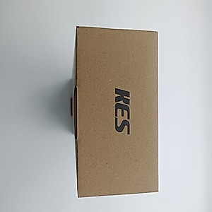 KES Bathroom Glass Shelf Aluminum Black Extra Thick Tempered Glass Rectangular 1 Tier Basket Wall Mounted, 2 Pack, A4126A-BK-P2