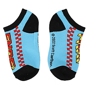 Five Nights at Freddy's Slogan Youth 6-Pack Ankle Socks