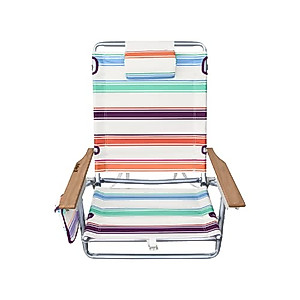 Hurley Deluxe Backpack Beach Chair, One Size, Plum