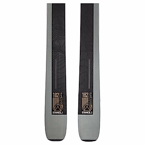 Salomon N Stance 96 Ski - Dark Grey/Black/Brown 182