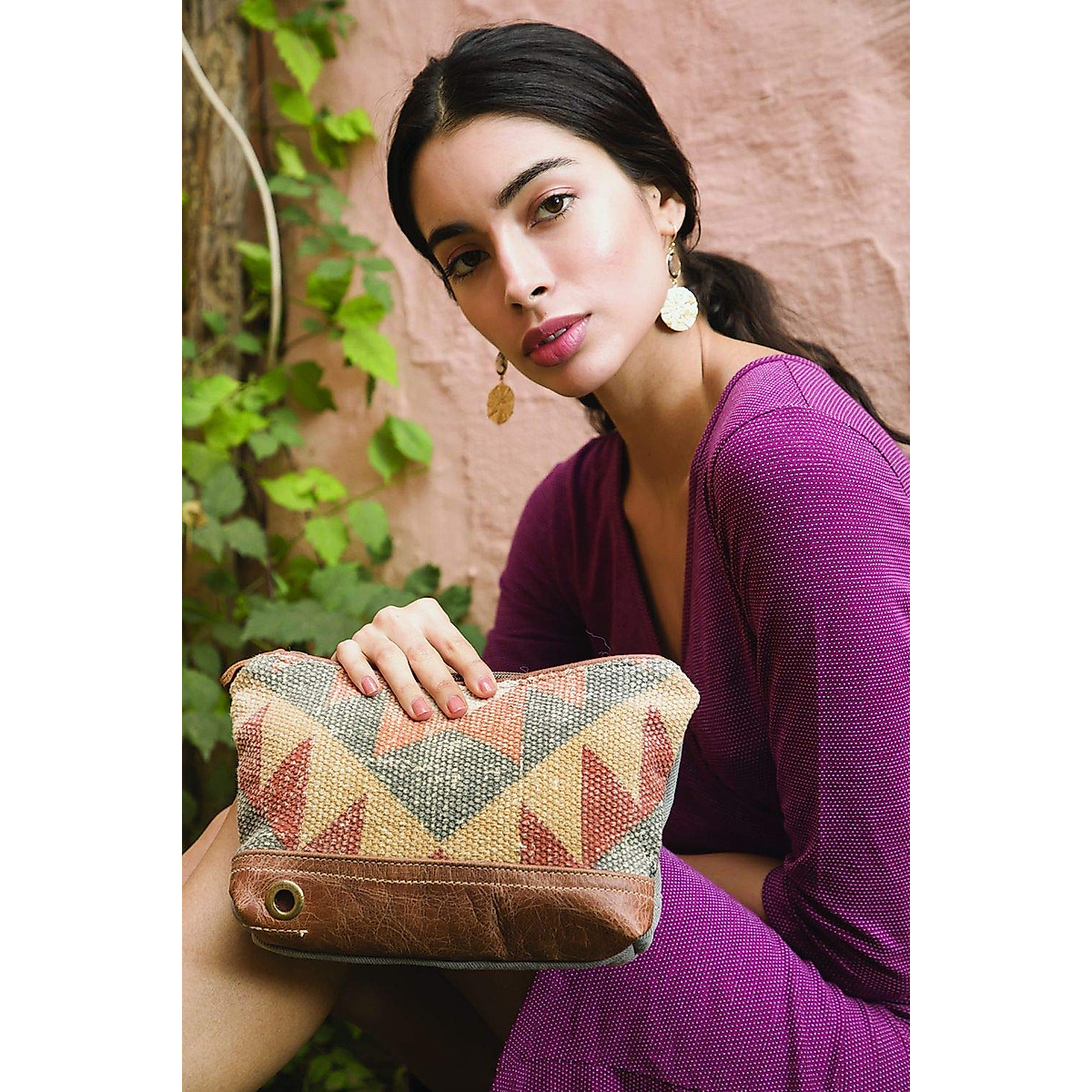 Myra Bag Pint Puny Pouch Aztec