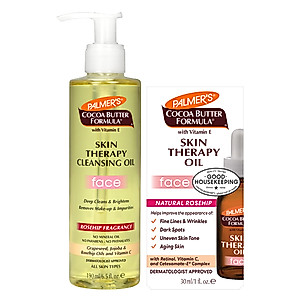 Palmer's Skin Therapy Oil Face bundle (Oil & Cleanser)