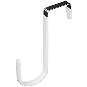 Spectrum Door Metal Hook White Vinyl Coating