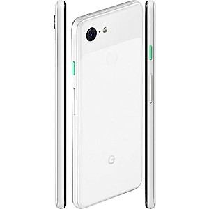 Pixel Phone 3-128GB - US Warranty - Clearly White - (Renewed)
