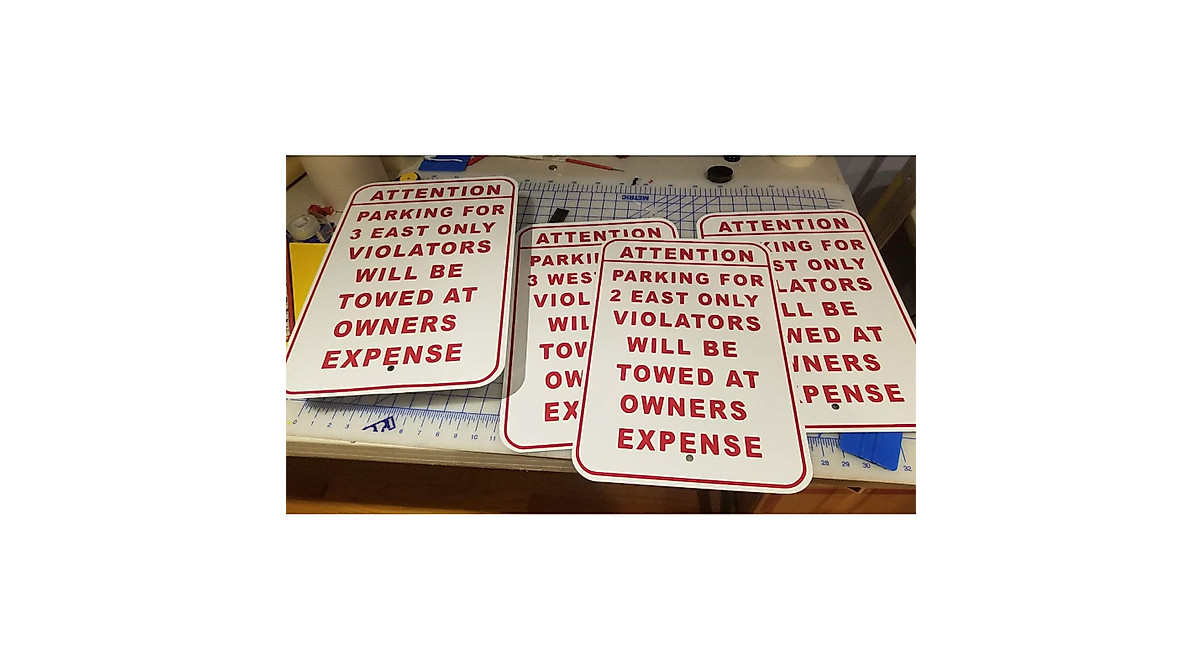 Customizable 12” x 18” Metal Sign Blank - Durable & Ready