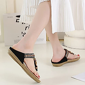 Platform Sandals Black Goth,Women's Platform Sandals Wedge Ankle Strap Open Toe Sandals Espadrille Heels Sandals Concise Casual Summer Shoes