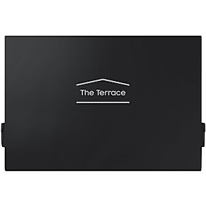 SAMSUNG 85-Inch The Terrace Outdoor Smart TV Dust Cover with Protective Lining, Breathable Holes, Soundbar Protection, Pocket for Remote and Accessories, VG-SDCC85G