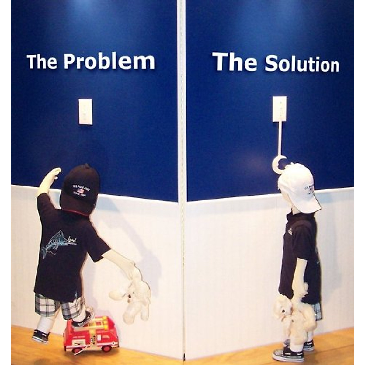 KidSwitch Award-Winning Light Switch Extender for Children & Toddlers - Original Style ** 6 Pack **