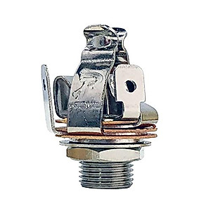 Pure Tone Multi Contact Stereo Output 1/4" Jack, Nickel