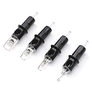 STIGMA #10(3RL) Bugpin Disposable Tattoo Needle Cartridges with Membrane Safety Cartridges for Tattoo Artists Round Liner 20Pcs Standard Pack EN05-20-1003RL