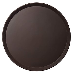 Cambro (1600CT138) 16" Round Fiberglass Bar Tray - Camtread®