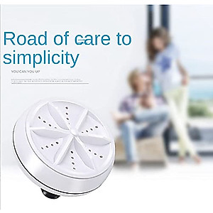 Mini Washing Machine - Ultrasonic Turbo Washing Machine Multifunctional Portable Turbo Washing Machine USB Powered Mode