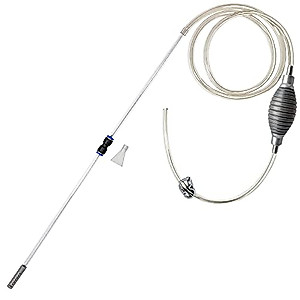 AREPK 10 Gallon Fish Tank cleaner and Aquarium Water Changer Siphon with a Thinner Water Tubing. Perfect for Cleaning Small Fish Tanks, Gravel Vacuum for Aquarium Kit