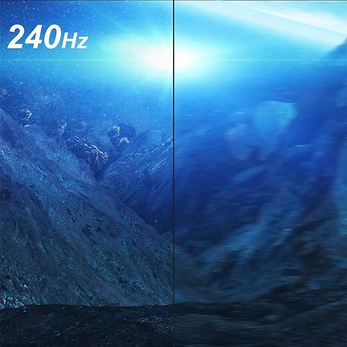 Acer Predator XB273 Xbmiprzx 27" FHD (1920 x 1080) IPS NVIDIA G-SYNC Gaming Monitor with Up to 0.1ms (G to G), 240Hz, 99% sRGB (1 x Display Port & 1 x HDMI Port), Black