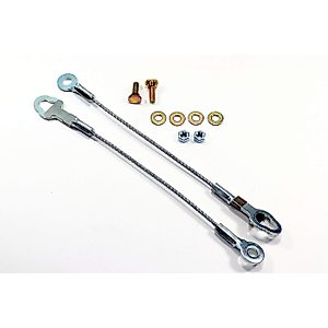 ATVWorks Compatible/Replacement for 2 Polaris 2005-2015 Ranger 500 700 800 900D Tailgate (Tail Gate) Cable Kits - Replaces OEM 7081445 & 7081215