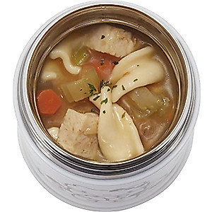 Zojirushi SW-EAE50KTWA Stainless Steel Food Jar, 17-Ounce, Hello Kitty Collection White