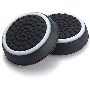 Thumb Grips Cap Cover Stick Thumbstick Caps Joystick for Nintendo Switch NS Nitendo Switch Lite NS JoyCon (White)