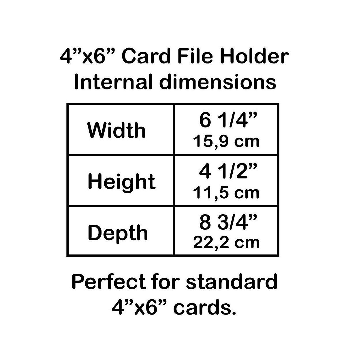 Acrimet 4 x 6 Card File Holder Organizer Metal Base Heavy Duty (AZ Index Cards and Divider Included) (Green Color with Clear Crystal Plastic Lid Cover)
