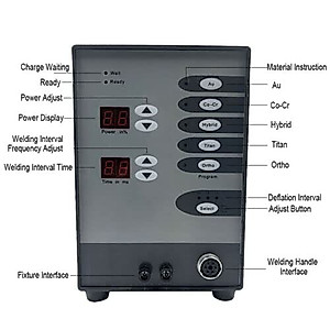 100W Pulse Argon ARC Spot Welding Machine Spot Welder Jewelry Repair Tool