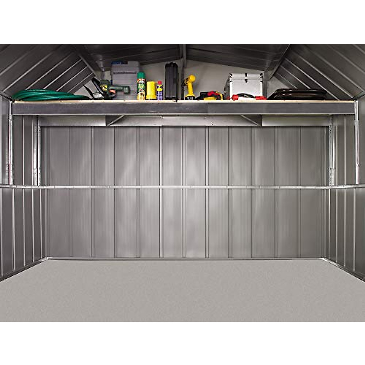 Arrow Shed AT101 Shed, Attic, and Workbench Organization Shelf Frame Kit, Multi