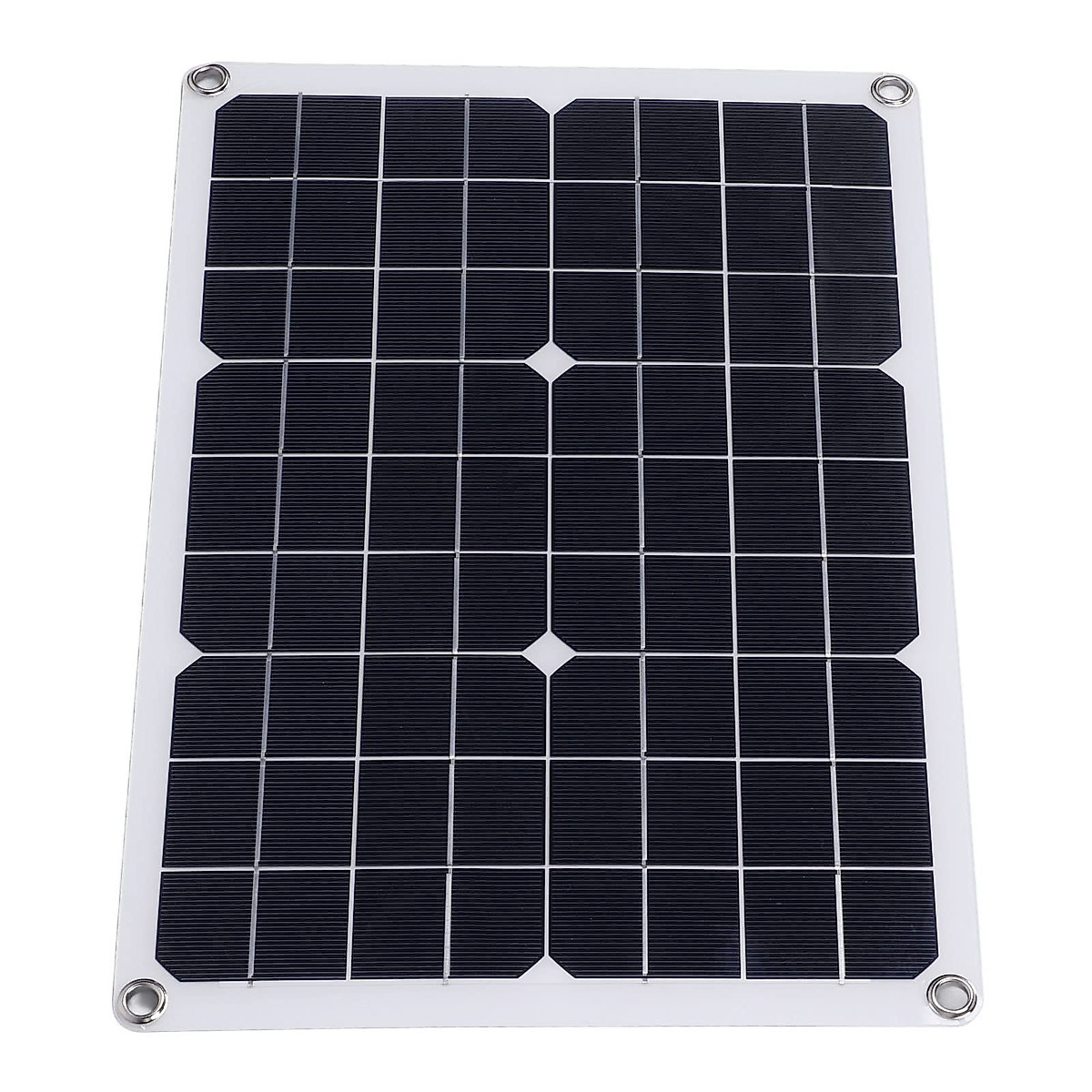 Solar Charger Board 20W Power Solar Panel Flexible Waterproof Battery Charger for Outdoor Vehicles Fishing Boats Houses