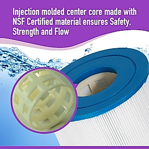 ZOTEE PWK30 Spa Filter Cartridge Replacement for Watkins 31489, C-6430RA,Darlly 60301,Filbur FC-3915,P/N0969601,71825,73178,73250,75401,Hot Spring Spa Filters,3 Pack