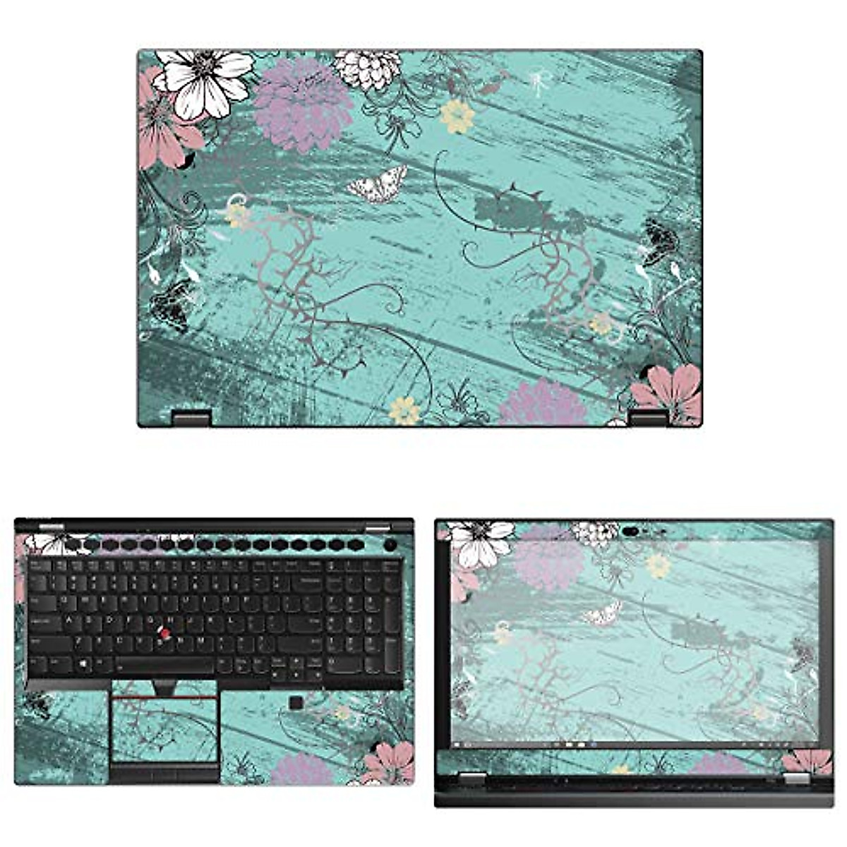 Decalrus - Protective Decal Skin Sticker for Lenovo ThinkPad P53 (15.6" Screen) case Cover wrap LEthnkpd15_P53-212