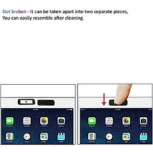 California JOS 12 Pack (4 Large + 4 Medium + 4 Small) 0.027 inch Ultra Thin Webcam Cover Slide Camera Blocker Protect Your Privacy Security for MacBook Air, Laptop, iPad, iMac, PC, iPhone 8/7/6 Plus