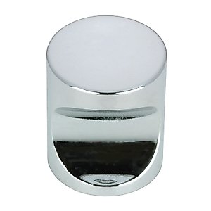 Richelieu Hardware BP00320140 Tremont Collection 13/16-inch (20 mm) Chrome Modern Cabinet and Drawer Knob for Kitchen, Bathroom, and Furniture