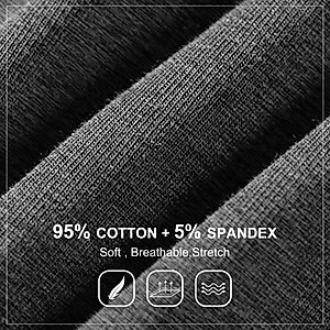 AMY COULEE Mens Gym Shorts 3" Bodybuilding Workout Shorts Lightweight Running Lounge Cotton Sleep Bottoms (M, Dark Gray)