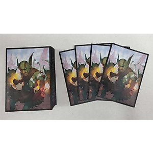 Krazz - Goblin Bomber - 100 Card Sleeves (FN4S-B) - Fantasy North (Matte)