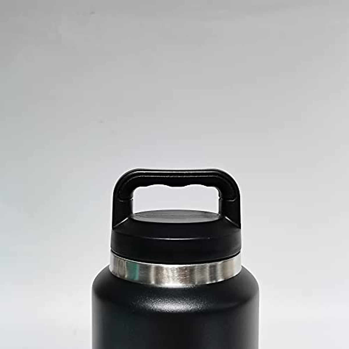 GORILLA GEAR Vacuum Insulated 36 oz Leak-Proof Water Bottle || Double Walled Stainless Steel - Midnight Black