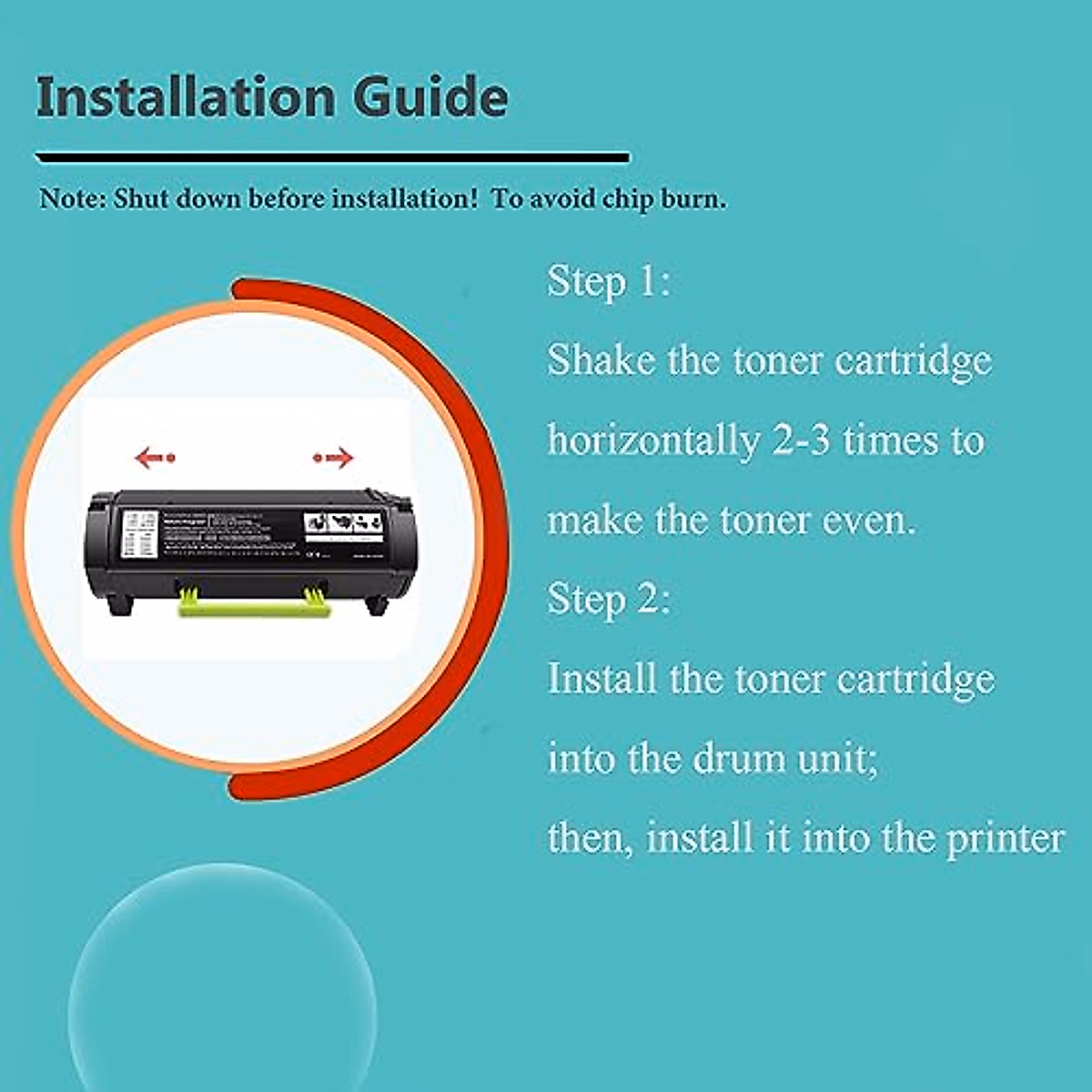 FLOAPA TNP34 Toner Cartridge Use for Konica Minolta Bizhub 4700P Printers