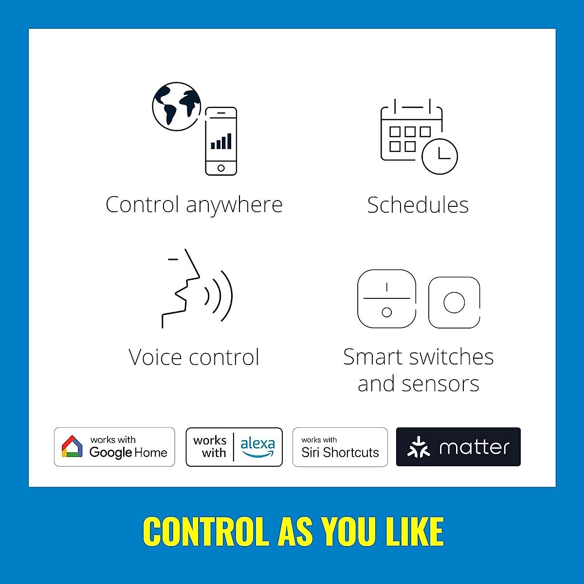 WiZ Connected 60W ST19 Tunable White Filament LED Smart Light Bulbs - Connects to Your Wi-Fi - E26 Smart Bulb - Control with Voice or App + Activate with Motion - Matter Compatible - 1 Pack