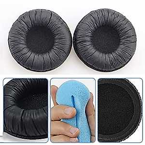 Replacement Ear Pad Cushion Cup Cover Earpads for Sennheiser PX100, PX200, PMC150, PMC250, PMX100, PMX200, HX50, PXC150, PXC200, PXC300, PX80, PC130, ATH-ES3, ATH-ES5, ATH-VM55, PC35 Headphones