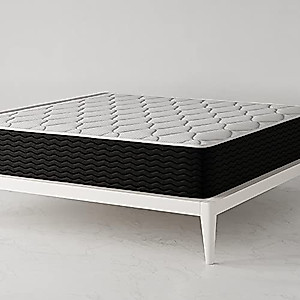 Signature Sleep Italian Made Vitality 13" Independently Encased Coil with Charcoal Infused Memory Foam Hybrid Mattress, King Size
