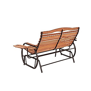 JACK-POST CG-12Z Country Garden Double Glider with Trays, Bronze